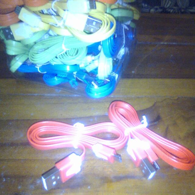 Jual Kabel Data Micro Usb Gepeng 2 0 Ampere Fast Charging Shopee