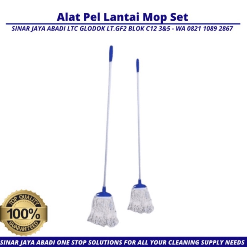 Jual Alat Pel Lantai Mop Set | Shopee Indonesia