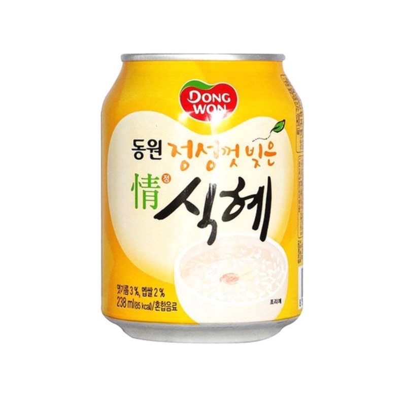 Jual Dongwon Sikhye Rice Drink Non Alcoho 238 ML - Minuman Rasa Malt And Rice Made In Korea ...