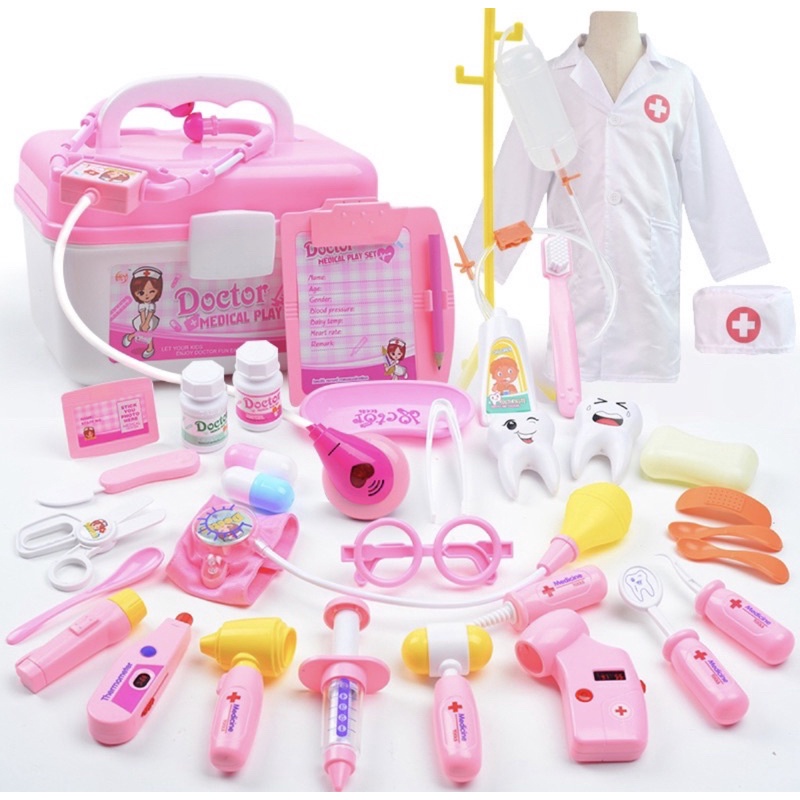 Jual mainan alat alat kedokteran / perlengkapan alat dokter / dokter ...