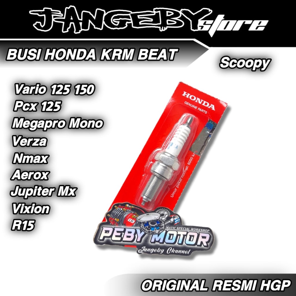 Jual Busi Honda Beat Scoopy Vario 125 150 Nmax Aerox Verza R15 ORIGINAL ...