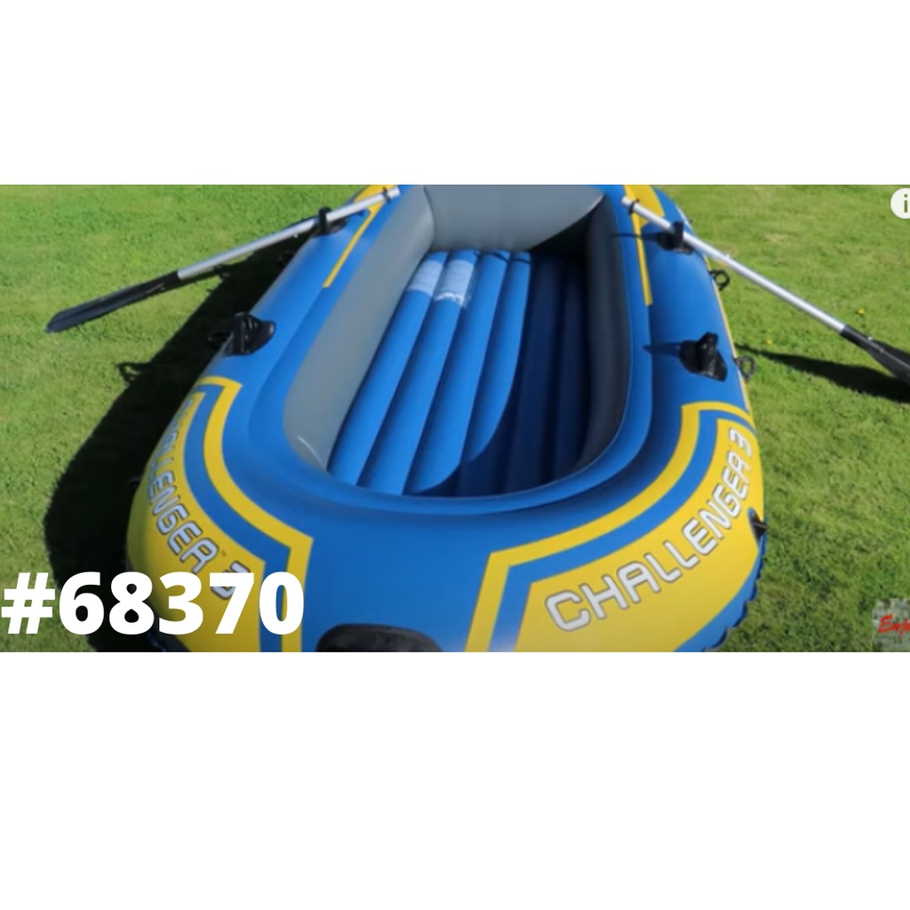 Jual Perahu Karet Challenger 3 Boat Set Inflatable Raft KAPAL INTEX ...