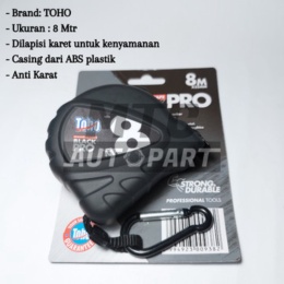 Jual Meteran Toho 8 meter Blackpro Premium Measuring Tape | Shopee Indonesia