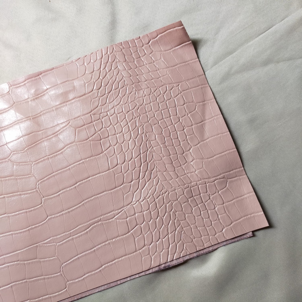 Jual KULIT SINTETIS CROCO DOFF / MOTIF BUAYA METERAN / MOTIF BATU ...