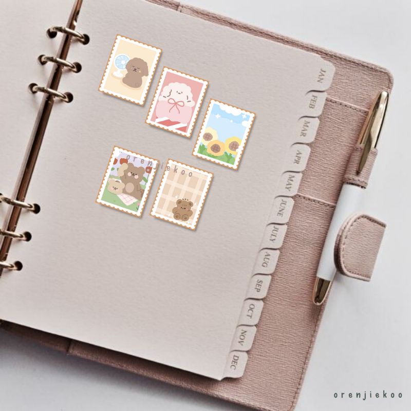 Jual STIKER AESTHETIC MODEL PERANGKO UNTUK CATATAN HARIAN | Shopee ...