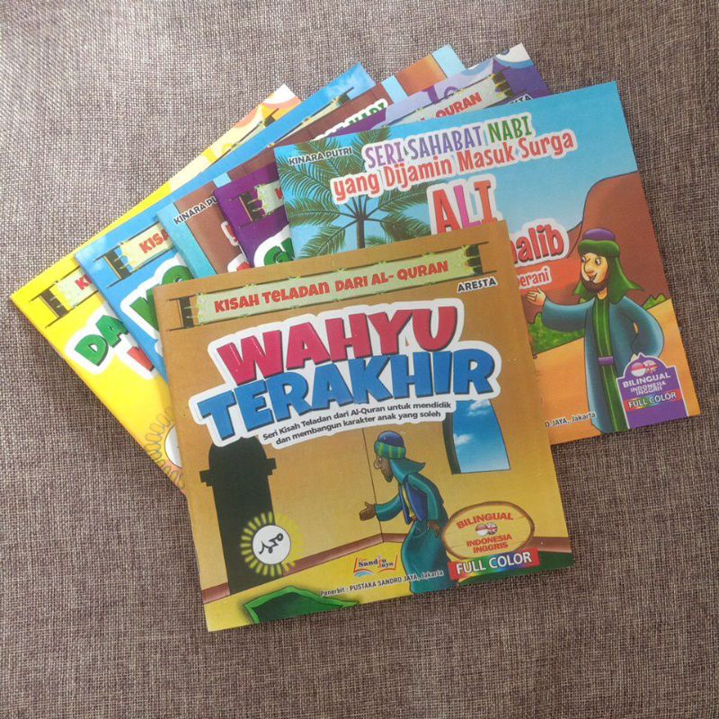 Jual Buku cerita anak/Kisah Teladan Dari Al-Quran | Shopee Indonesia
