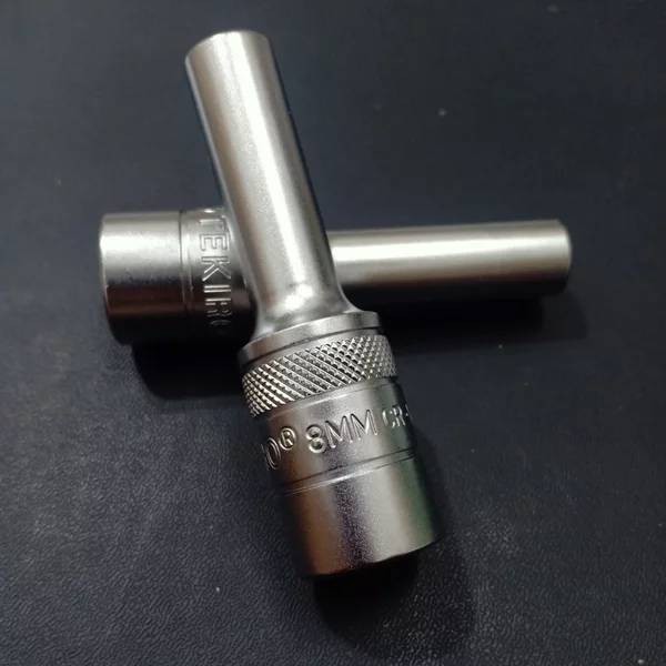 Jual TEKIRO Mata Sok Panjang 8 mm Deep Wall Socket 8mm 6 Mata Kunci ...