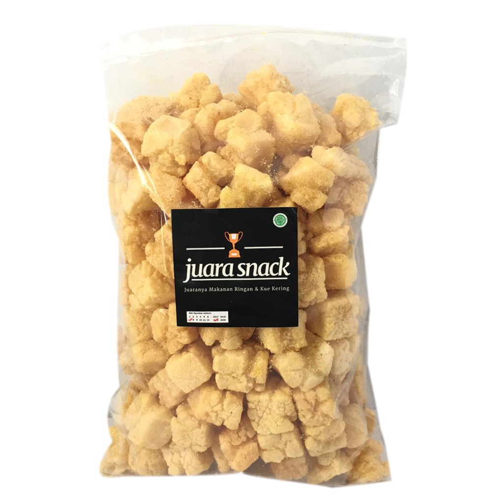 Jual Juara Snack - Kerupuk Rambak Kotak 200gr | Shopee Indonesia