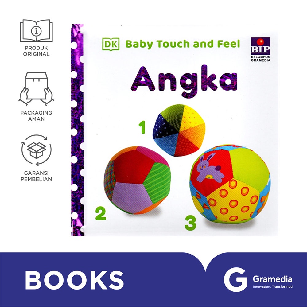 Jual Buku Baby Touch And Feel: Angka | Shopee Indonesia