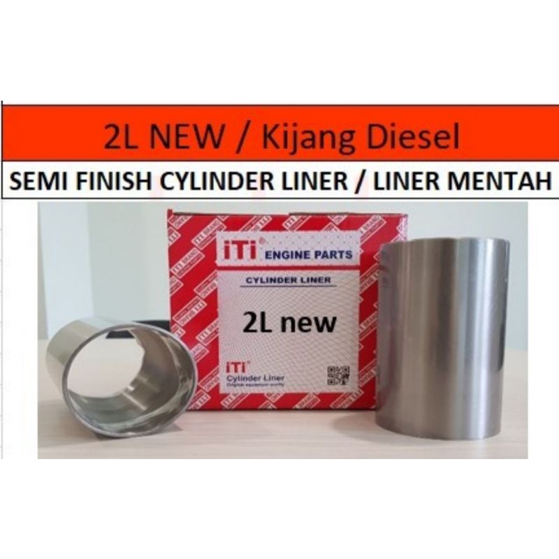 Jual Buring Cylinder Liner Semi Finish Kijang Kapsul Diesel 2L New Merk ITI | Shopee Indonesia