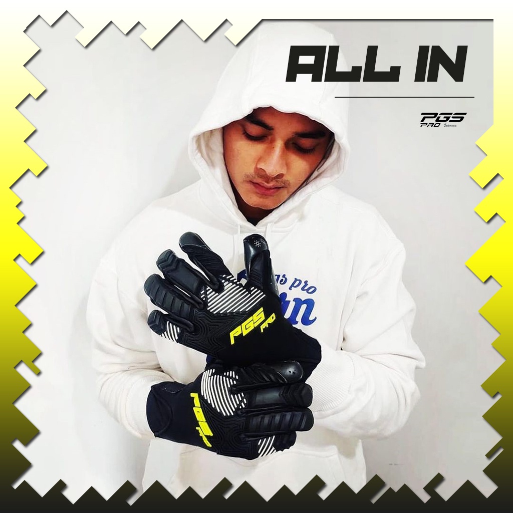 Jual SARUNG TANGAN GLOVE SEPAK BOLA KIPER DEWASA PGS PRO ALL IN SERIES ...