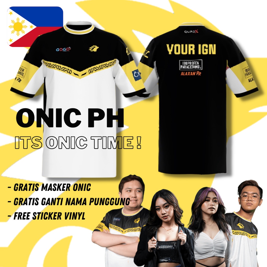 Jual JERSEY ONIC ESPORTS PH PHILIPPINES | Shopee Indonesia