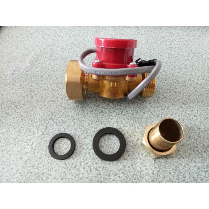 Jual OTOMATIS POMPA PENDORONG FLOW SWITCH CONTROL 1 X 1/2 ATAU 1 X 3/4 / BRASS SWITCH SANEI SAN ...