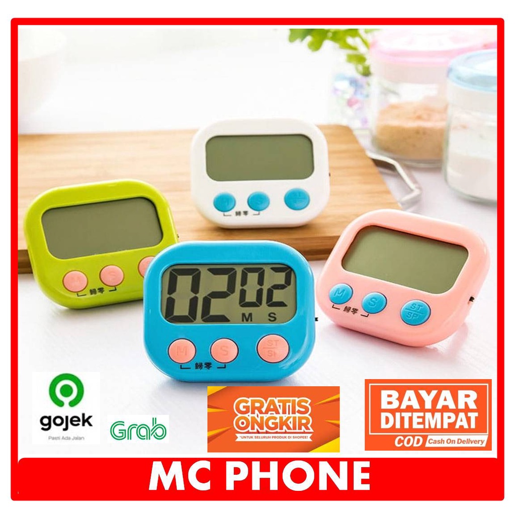 Jual Digital Kitchen Timer Alarm Dapur Masak | Shopee Indonesia