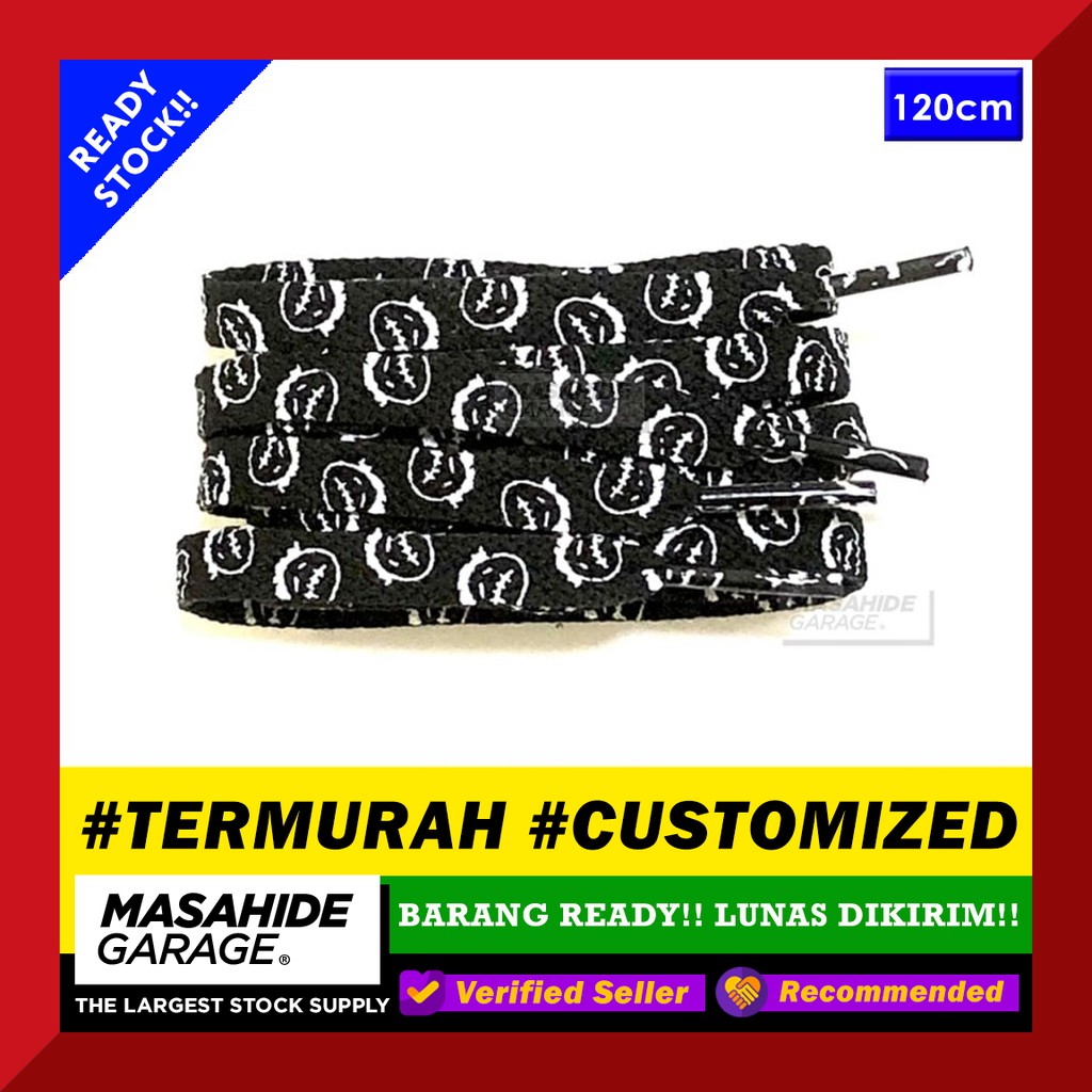 Jual Travis Scott Laces Cactus Jack Laces Tali Sepatu Smiley Face ...