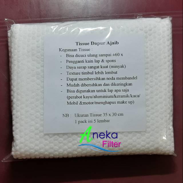 Jual lap sakti / Tissue dapur ajaib / serbaguna uk.random | Shopee ...