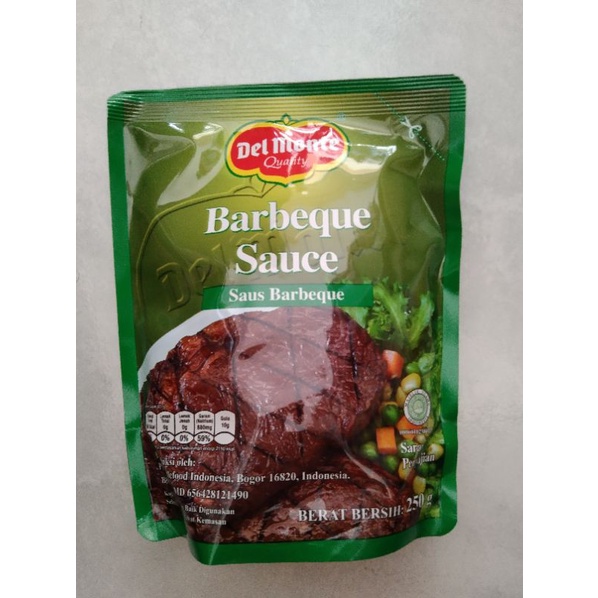 Jual Del Monte Barbeque Sauce 250gr Saos BBQ | Shopee Indonesia