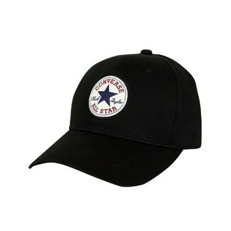 Jual Cap Converse Baseball Logo - Hitam | Shopee Indonesia