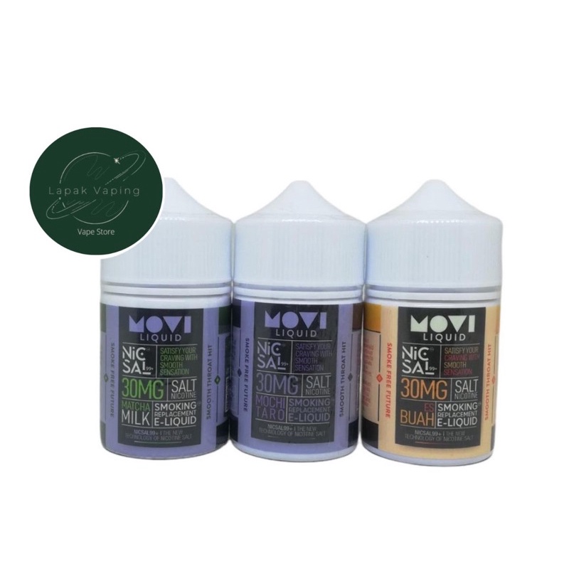 Jual MOVI NISCAL99 SALTNIC MATCHA MILK 30MG 60ML | Shopee Indonesia