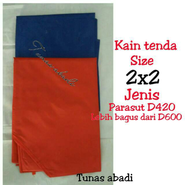 Jual Kain tenda 2x2 Atap Tenda, Cover tent | Shopee Indonesia