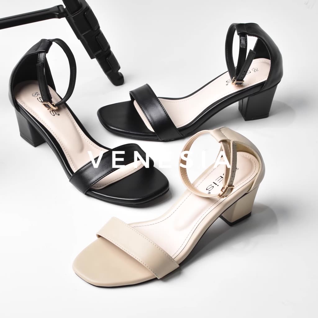 Jual SEIS Venesia Sandal Heels Tali Wanita Hak 5 cm | Shopee Indonesia