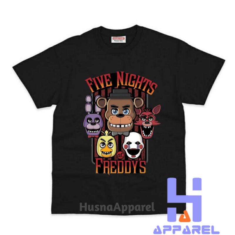 Jual BAJU ANAK KAOS ANAK FNAF FIVE NIGHTS AT FREDDY'S | Shopee Indonesia