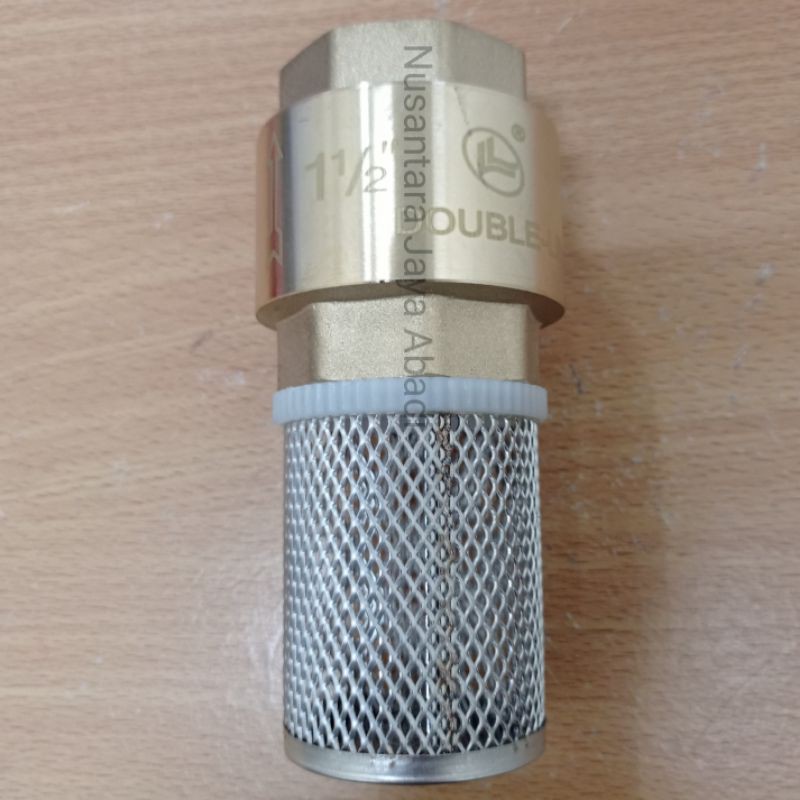 Jual Foot Valve Tuzen Klep Kuningan Bronze Brass Drat 1 1/2 " inchi DN ...