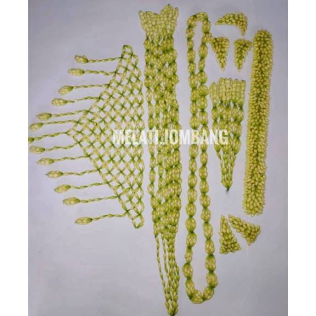 Jual RONCEAN MELATI PAKET LENGKAP SUNDA SIGER + Kalung || RONCE MELATI ...