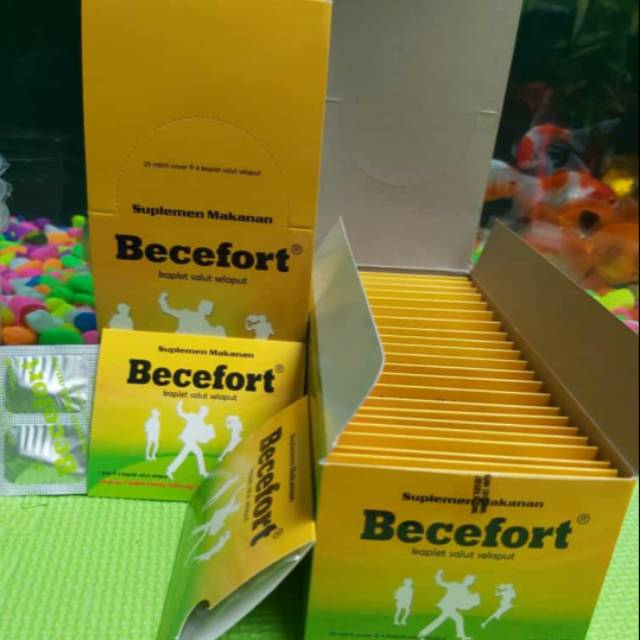 Jual Becefort Vitamin C 500 mg 1 box isi 100 tablet | Shopee Indonesia
