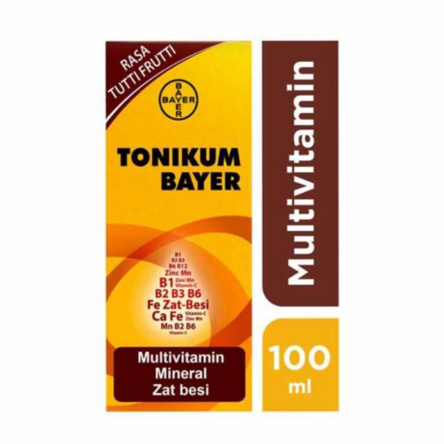 Jual Tonikum Bayer Multivitamin - Menjaga Daya Tahan Tubuh | Shopee ...