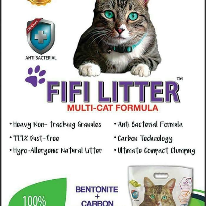 Jual Pasir Kucing Fifi Cat Litter Super Premium White Putih 10L ...