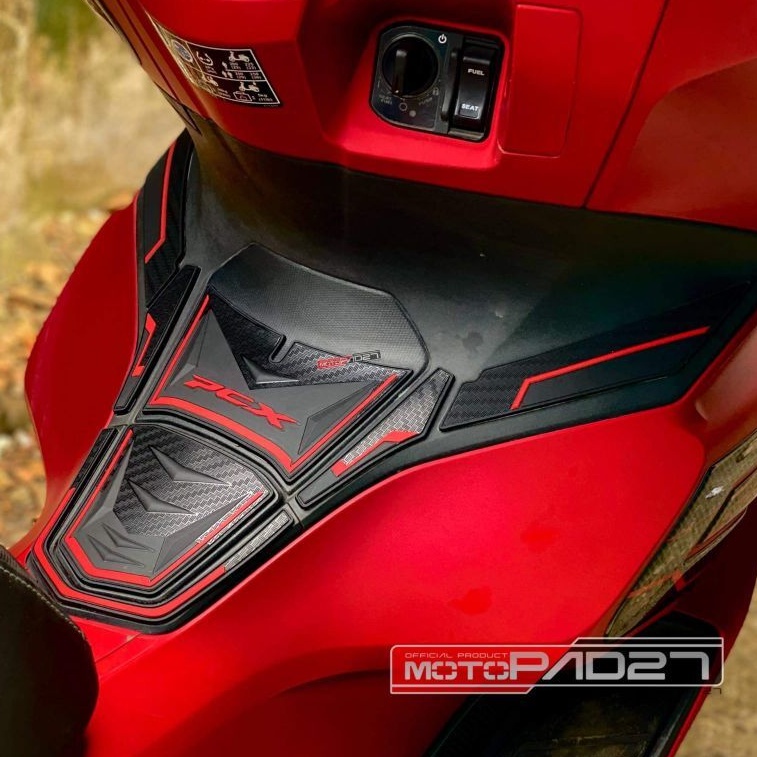 Jual Motopad27 Tankpad Pcx 160 Deckpad Pcx 160 Karet Rubber 3D Honda ...