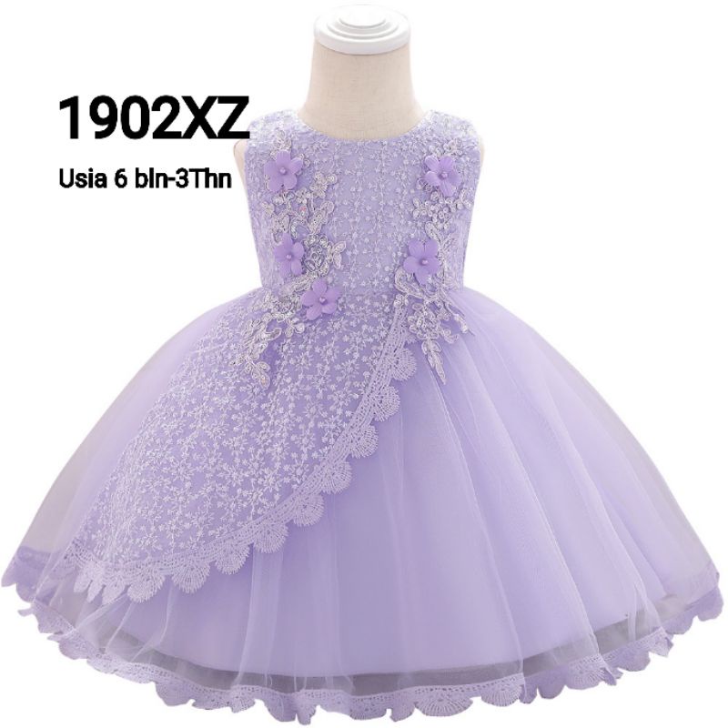 Jual (KBDA 33) POPAY KIDS 1902XZ DRESS PARTY ANAK/GAUN MEWAH ANAK ...