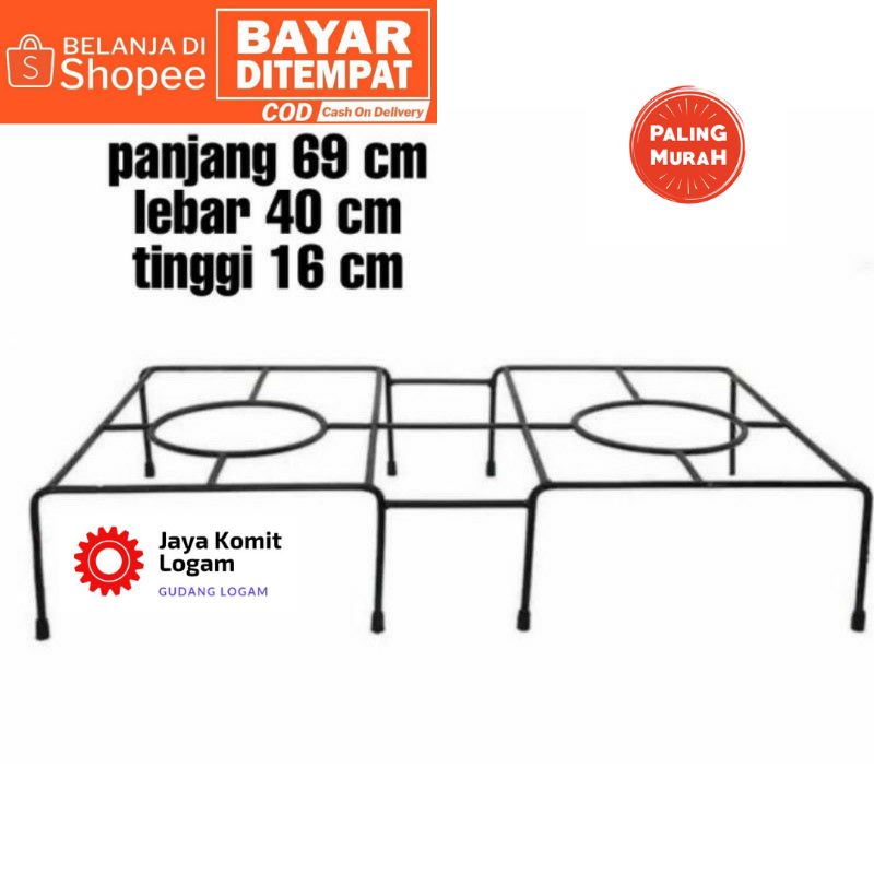 Jual Dudukan Kompor Rangkak kompor Tungku Rangkai Janggrak Kompor 2 ...