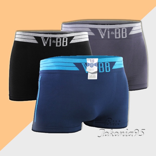 Jual Promo Boxer Pria VI-BB Premium - Celana Dalam Pendek Pria Boxer ...