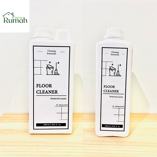 Jual Cleaning Organizer - Botol Isi Ulang Refill Putih White Aesthetic ...