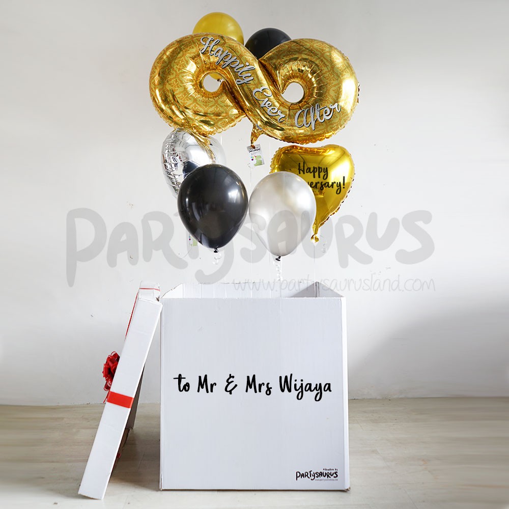 Jual Infinite Love Mega Floatbox Surprise Balon Box | Shopee Indonesia