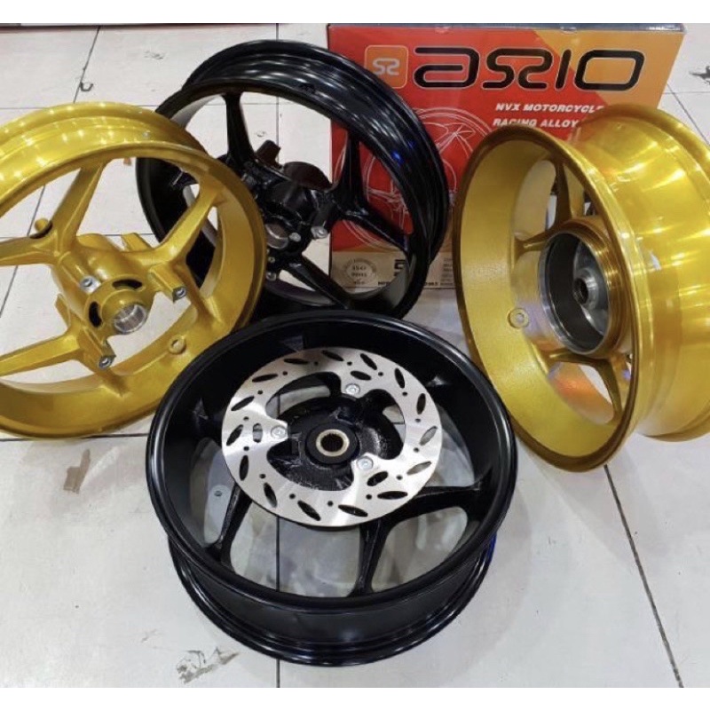Jual velg axio aerox 155 lebar bisa cakram dan tromol free piringan pnp ...