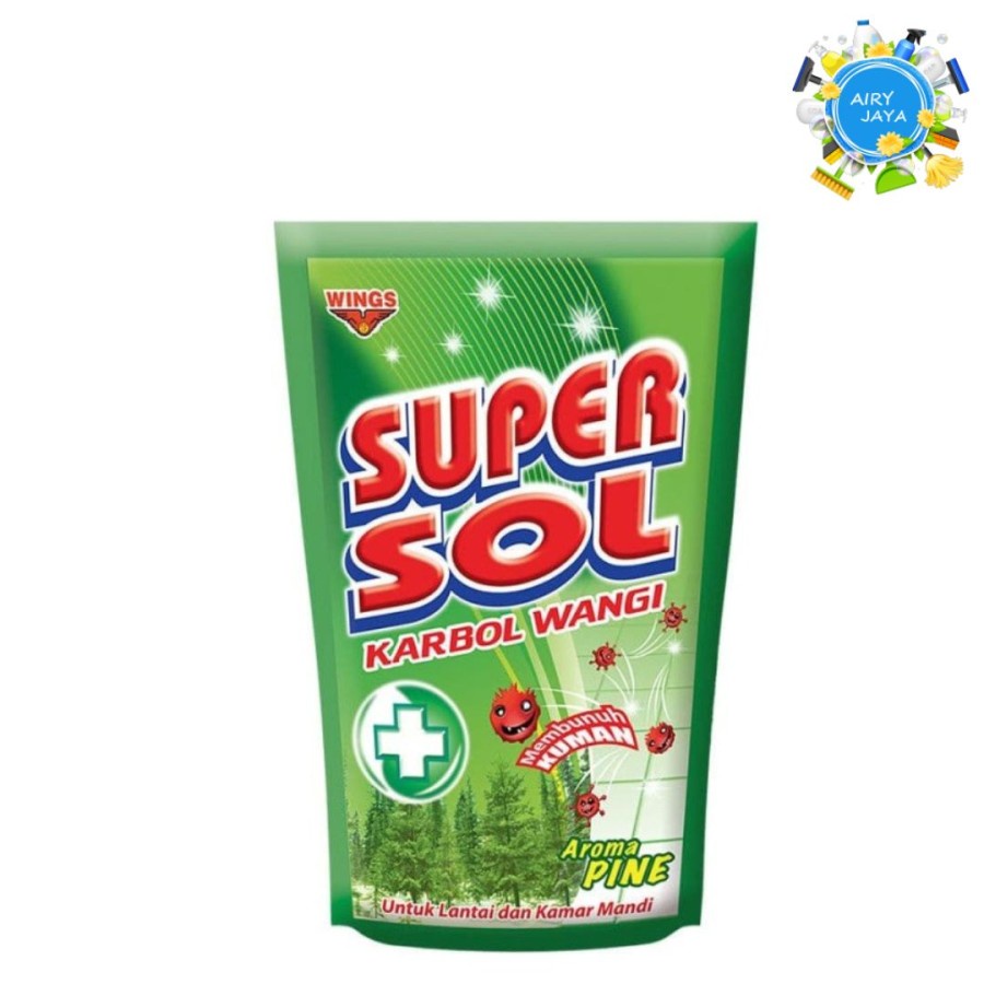 Jual Supersol Karbol Pouch 800ml | Shopee Indonesia
