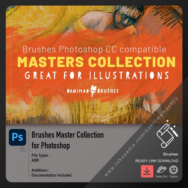 Jual Brushes Master Collection for PSD | Shopee Indonesia
