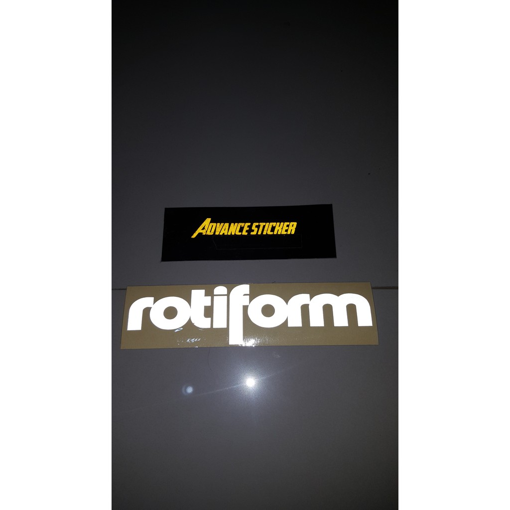 Jual stiker/ sticker rotiform logo | Shopee Indonesia