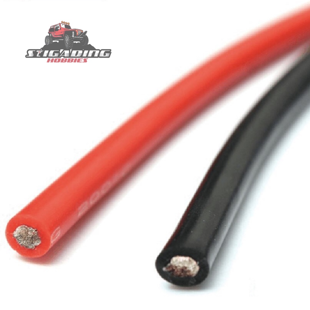 Jual KABEL SILIKON 16AWG SILICONE WIRE 16 AWG RC CAR WIRE AWG16 ...