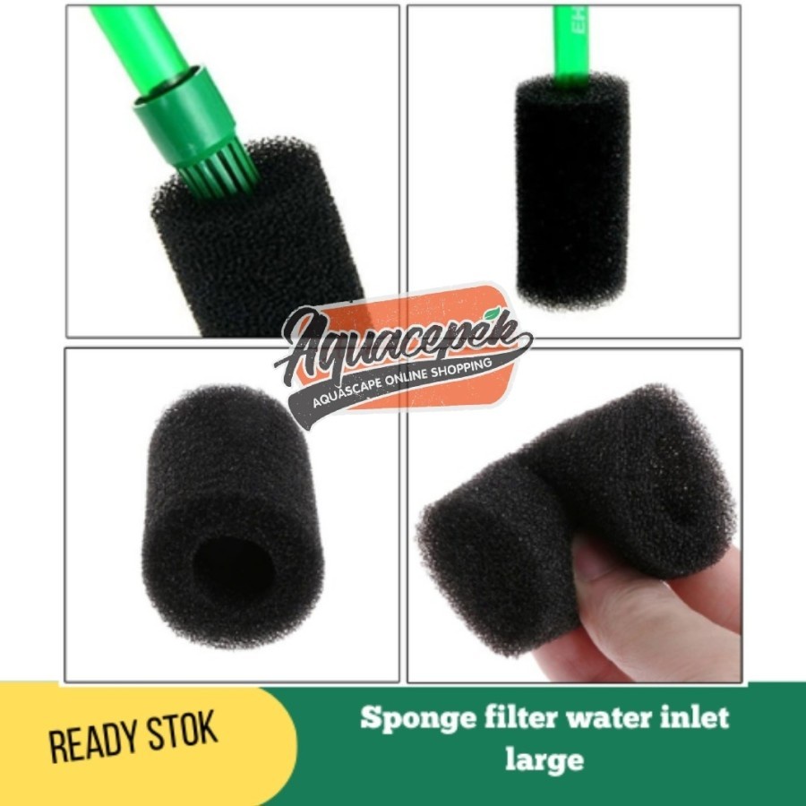 Jual SPONGE FILTER INLET FILTER AQUASCAPE / BUSA INLET CANISTER ...
