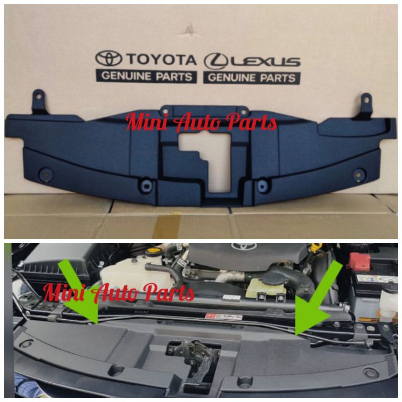 Jual Cover ATAS Gril GRILL Grille RADIATOR All NEW Fortuner GR Sport ...