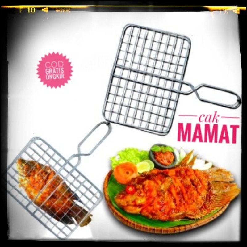 Jual alat pemanggang/bakaran jepitan besar | Shopee Indonesia