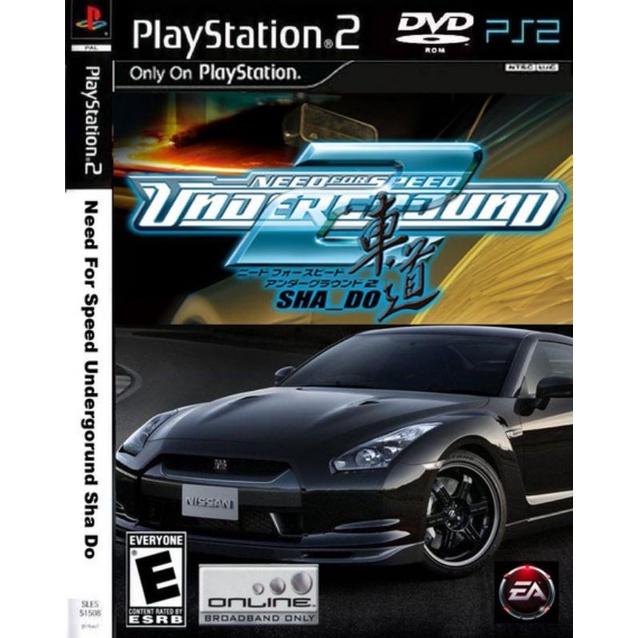Jual KASET CD DVD GAME PS2 : NEED FOR SPEED UNDERGROUND 2 | Shopee ...