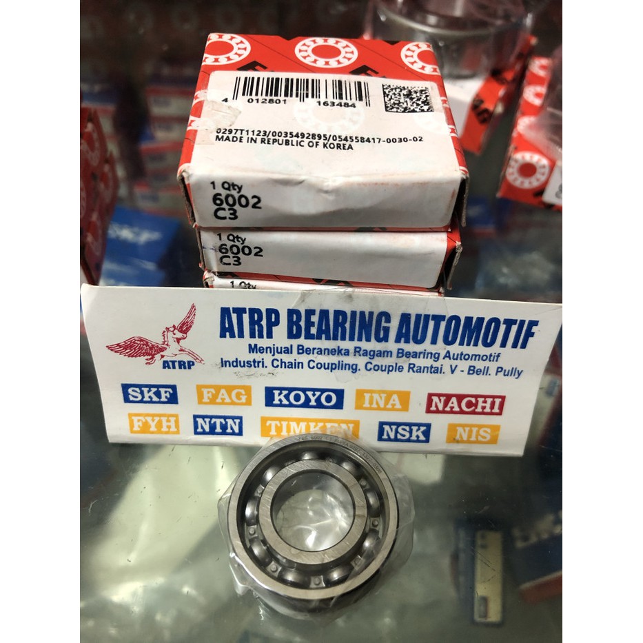 Jual BALL BEARING 6002 C3 FAG ORIGNAL | Shopee Indonesia