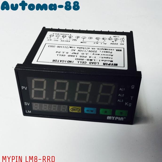 Jual Mypin LM8-RRD Loadcell Load Cell Digital Weighing Controller Indicator | Shopee Indonesia
