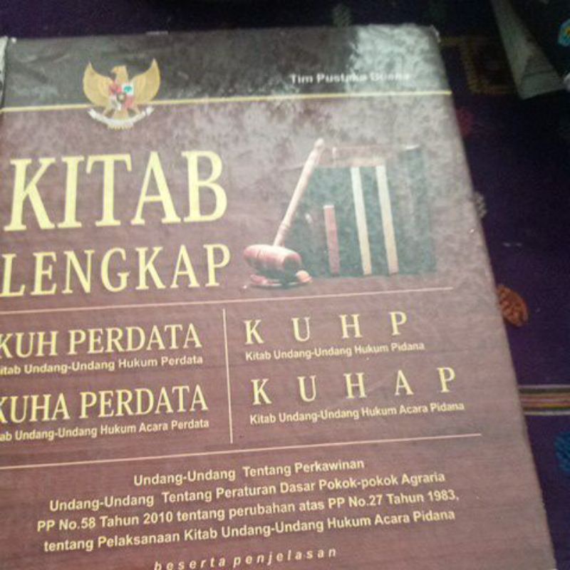 Jual kitab lengkap KUH perdata dan kuha perdata | Shopee Indonesia