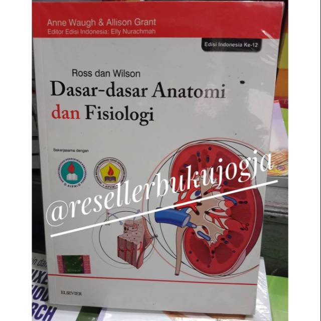 Jual Buku ORI - Buku Dasar-Dasar Anatomi dan Fisiologi Ross dan Wilson Edisi Indonesia ke 12 ...